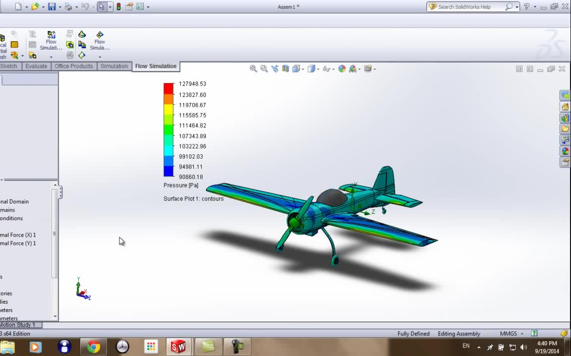 solidworks flow simulation|航模整机气动仿真