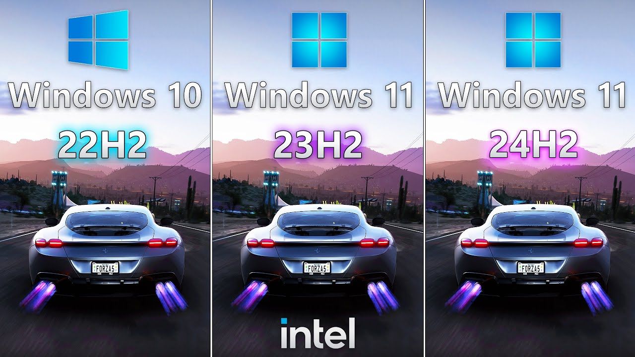 i5-14400F | Win11 24H2 vs Win11 23H2 vs Win10 22H2 - 1080p分辨率...