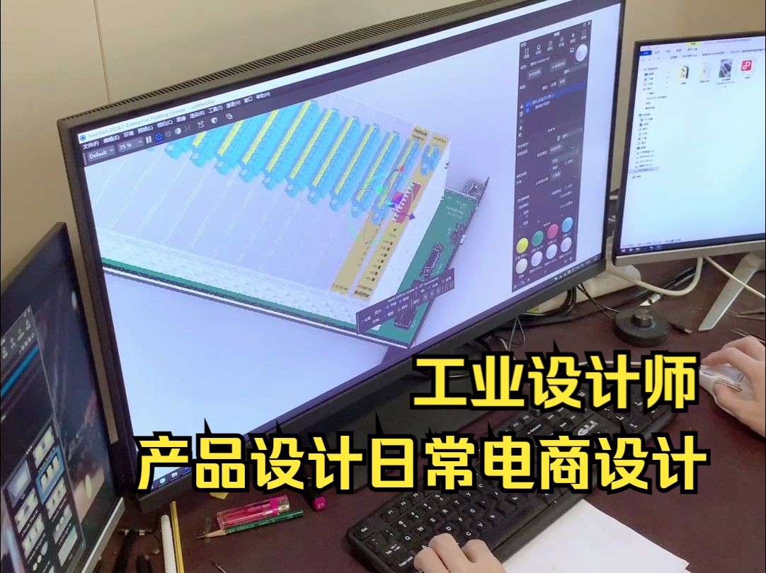 工业设计师产品设计日常产品3D建模渲染效果图出图电商主图设计