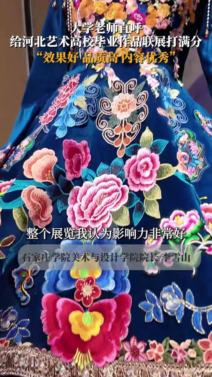 【大学老师直呼给河北艺术高校毕业作品联展打满分:效果好、品质高...