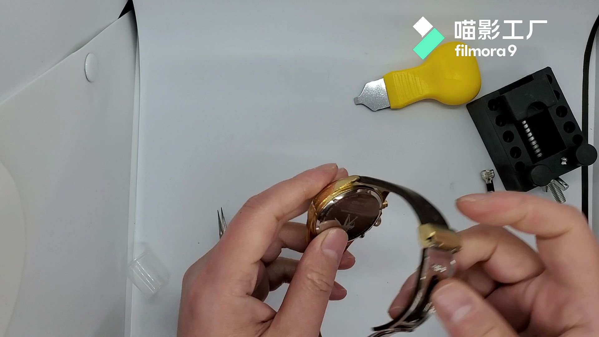 【叶七玩表】精工手表石英表更换电子