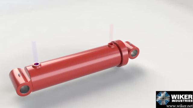 液压缸工作原理,3D动画演示,浅显易懂