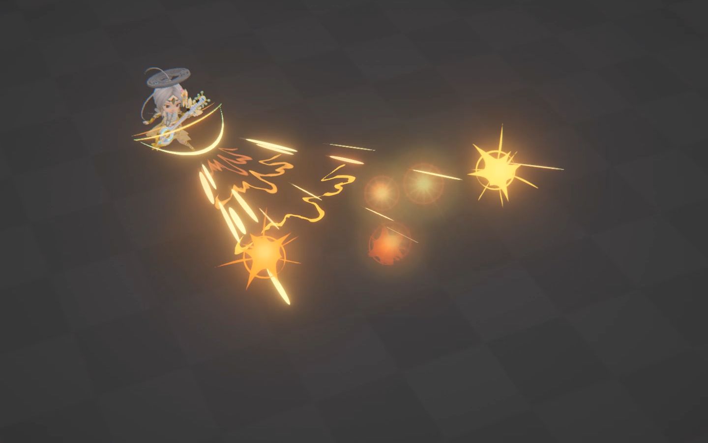 【自制】unity特效单个组