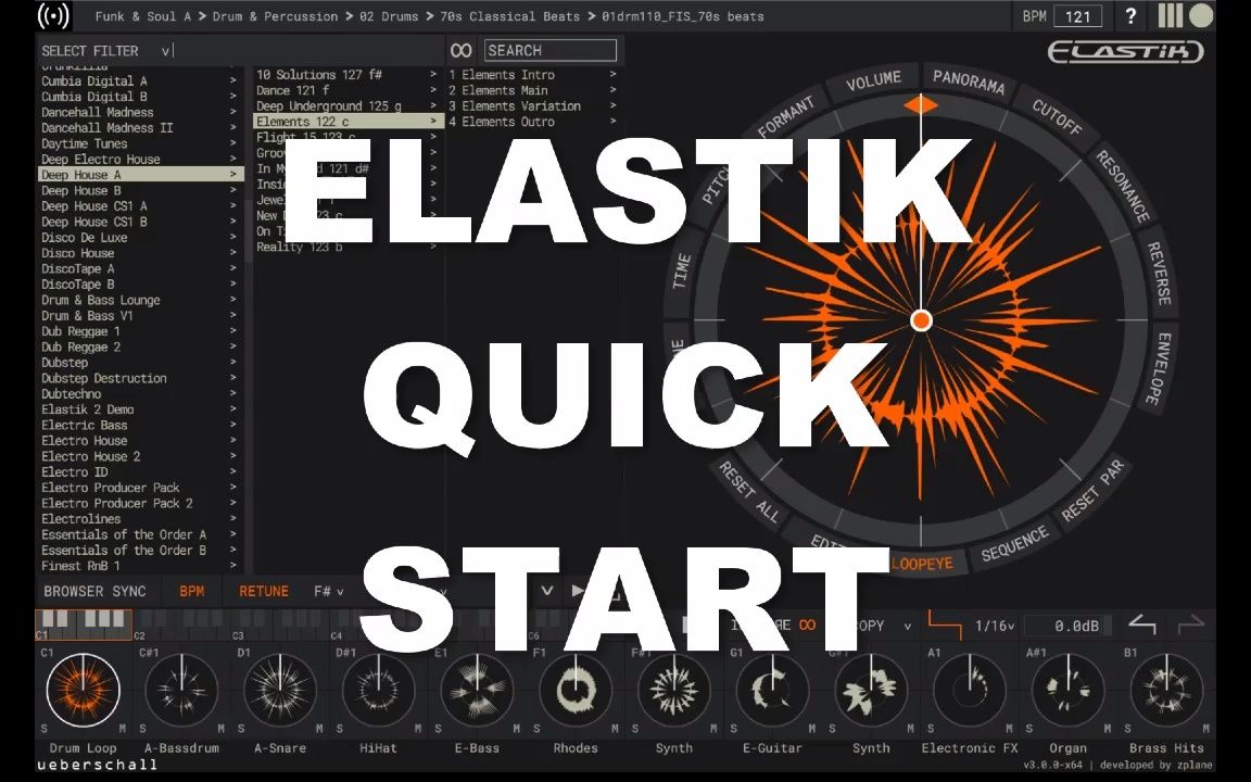 Ueberschall Elastik 3 for mac(Loopeye 音源采样器)