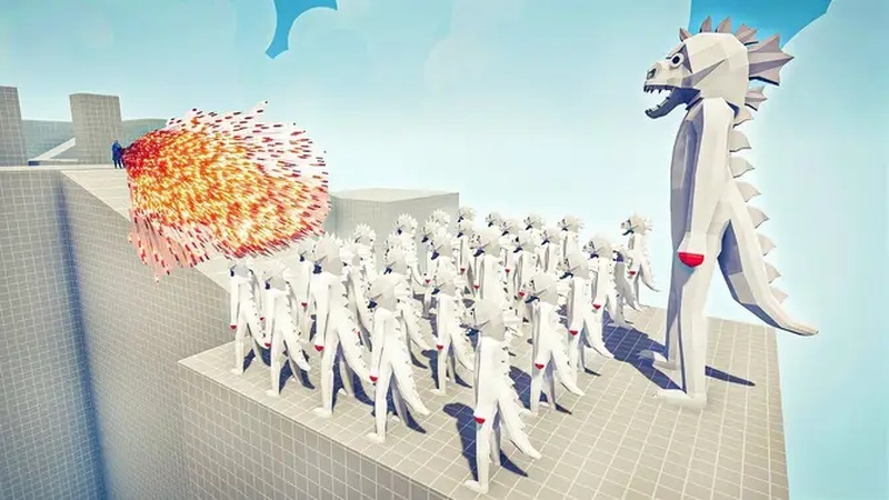 全面战争模拟器:哥斯拉+巨人vs超级射手