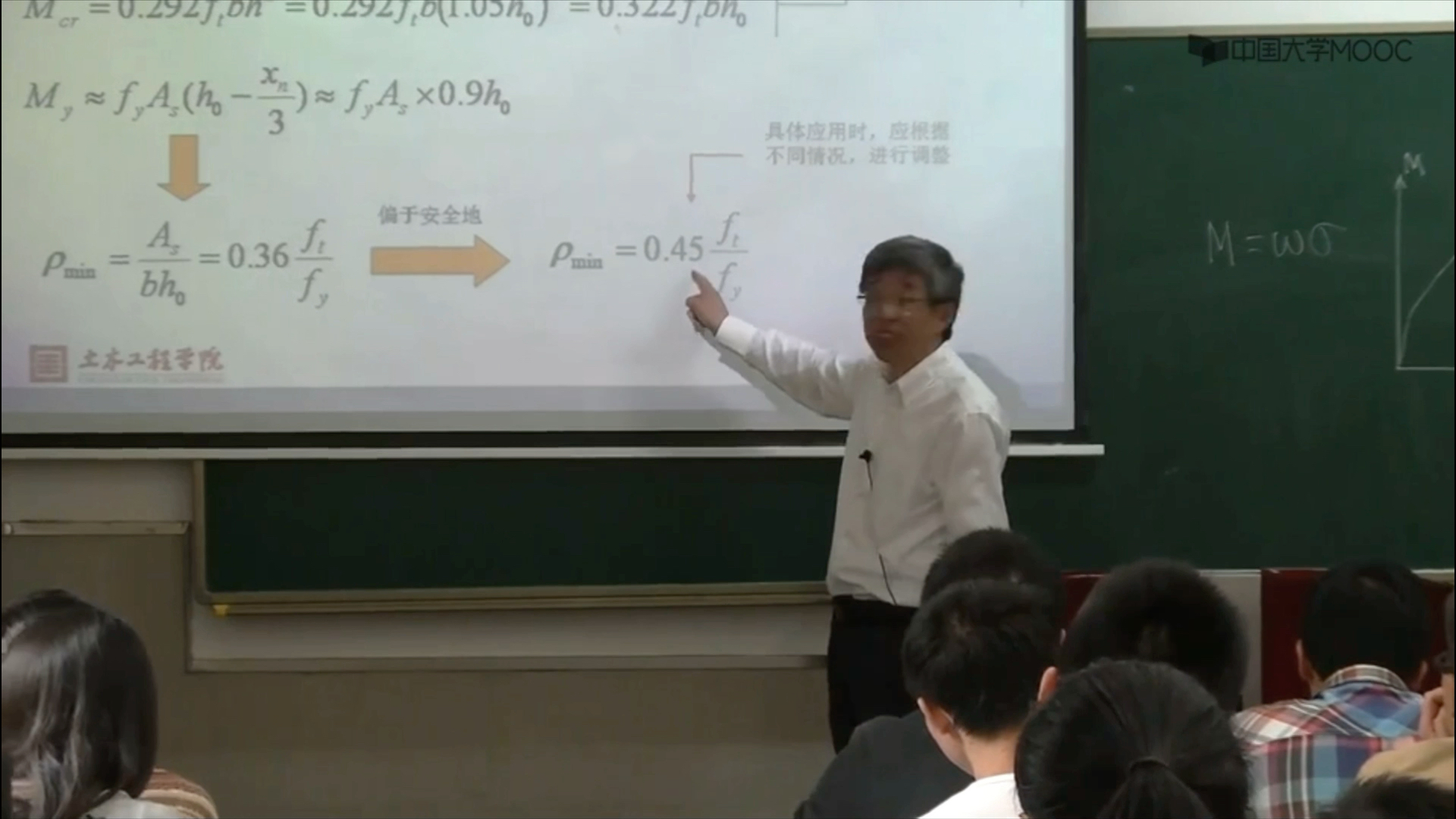 同济大学顾祥林老师讲解:为什么最小配筋率是bh,而不是bh0。