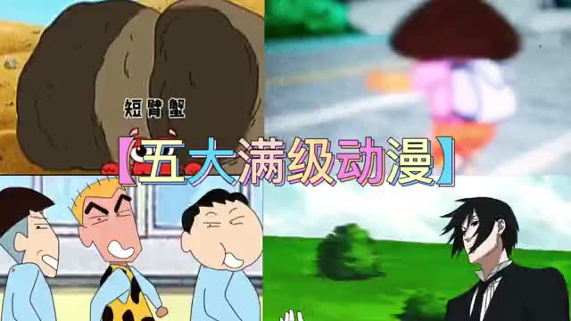 五大满级动漫!#搞笑动画 #看一遍笑一遍笑得肚子疼