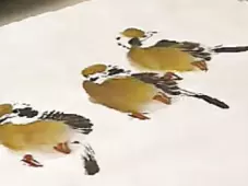 中国画_写意小鸟的画法