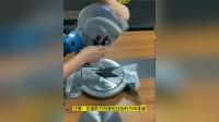 东成斜铝机锯片安装方法