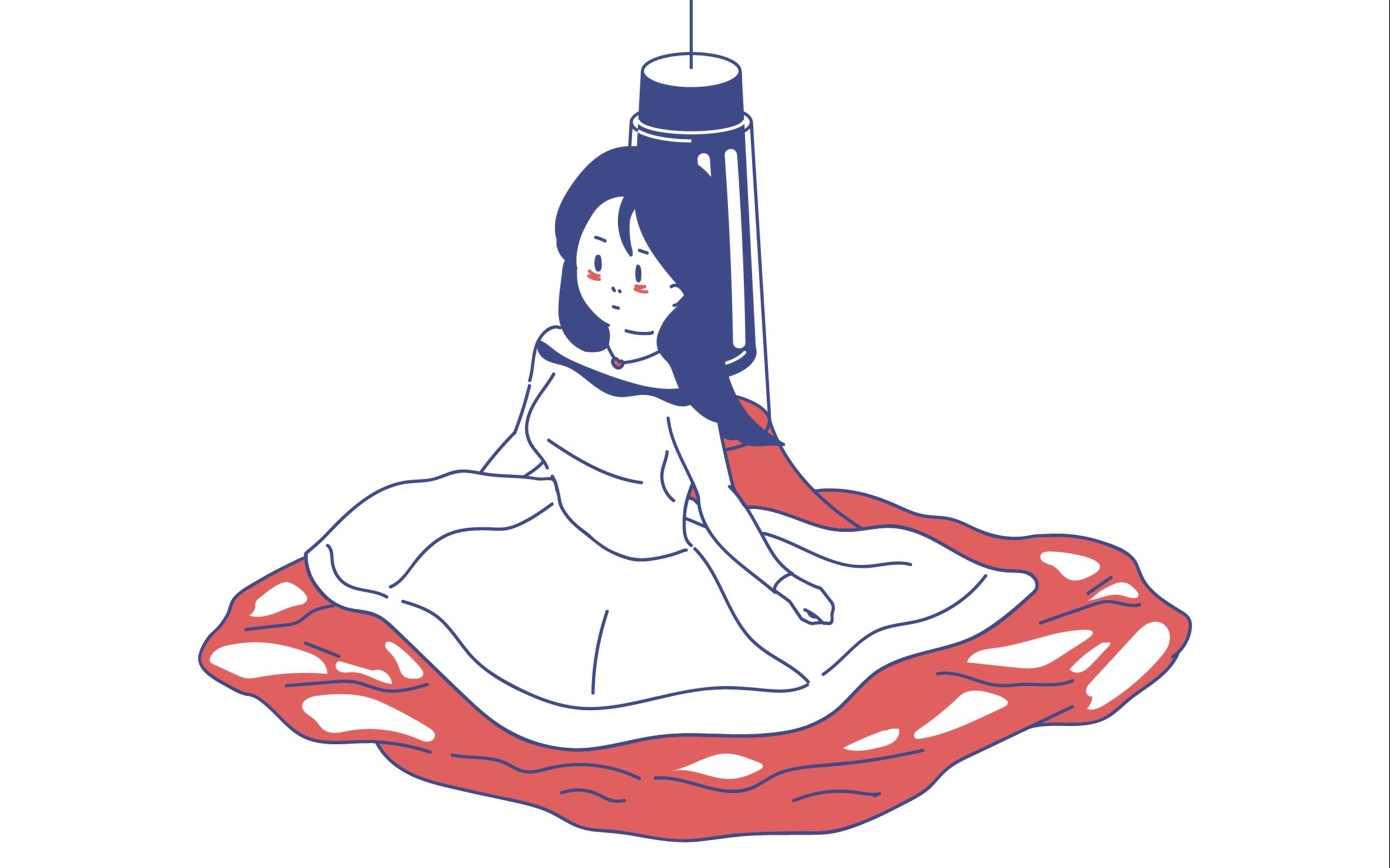 【教程】一首歌的时间教你用AI画日式简约人物插画