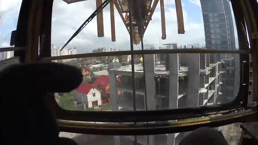 塔式起重机的安装,这有点高啊