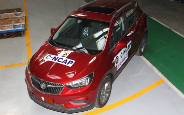 2018 上汽通用 别克 昂科拉 全面碰撞测试 c-ncap