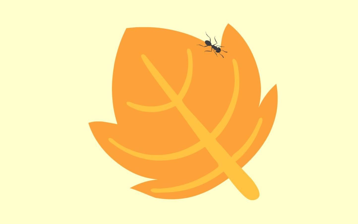 Animate如何制作蚂蚁沿树叶边缘爬动的动画效果