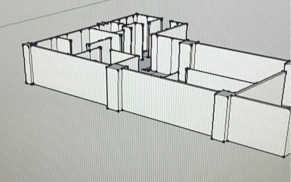 旋转,但是手动旋转SU模型44秒