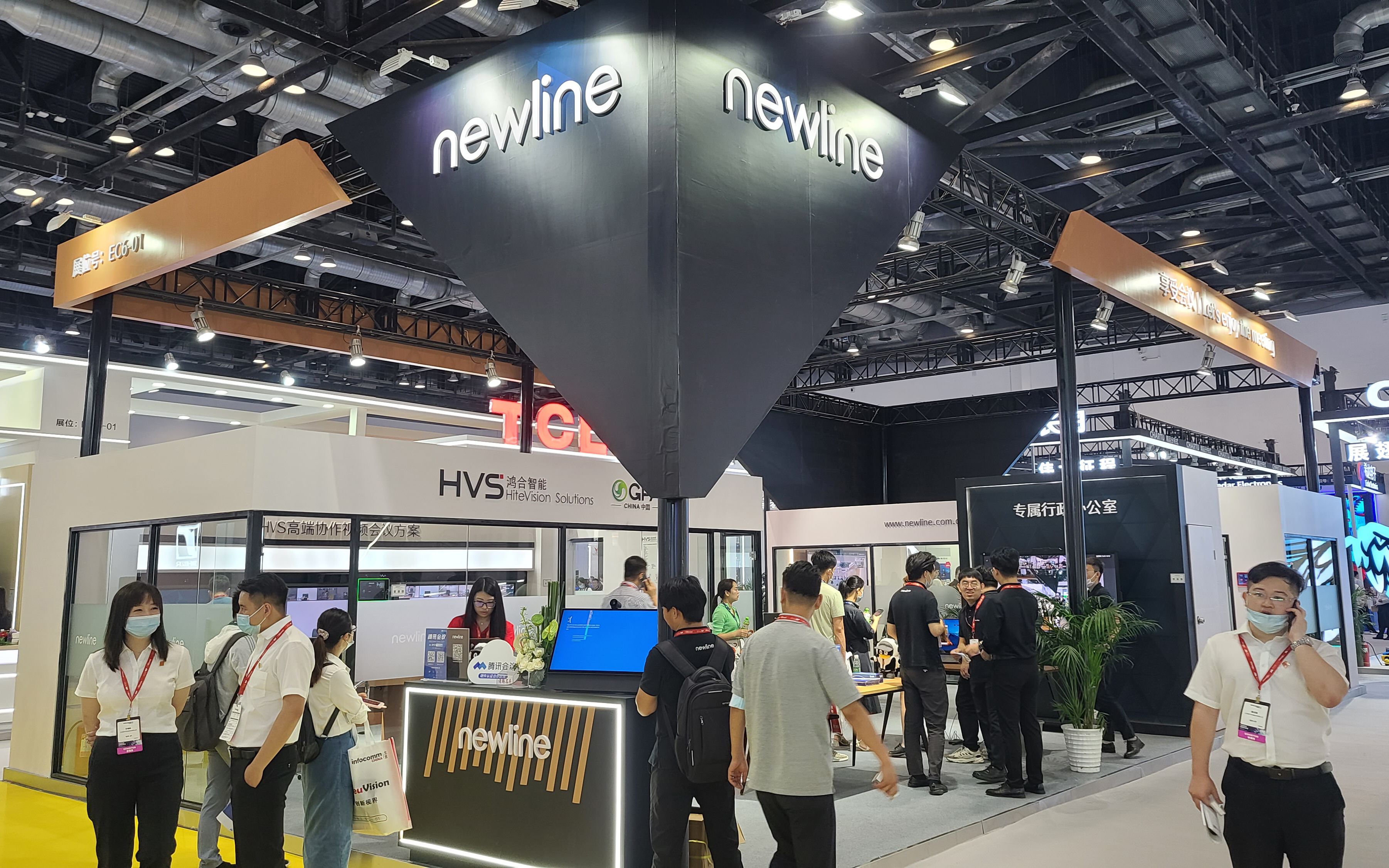 newline携最新“云+端”全系列产品及方案重磅亮相2021北京InfoComm