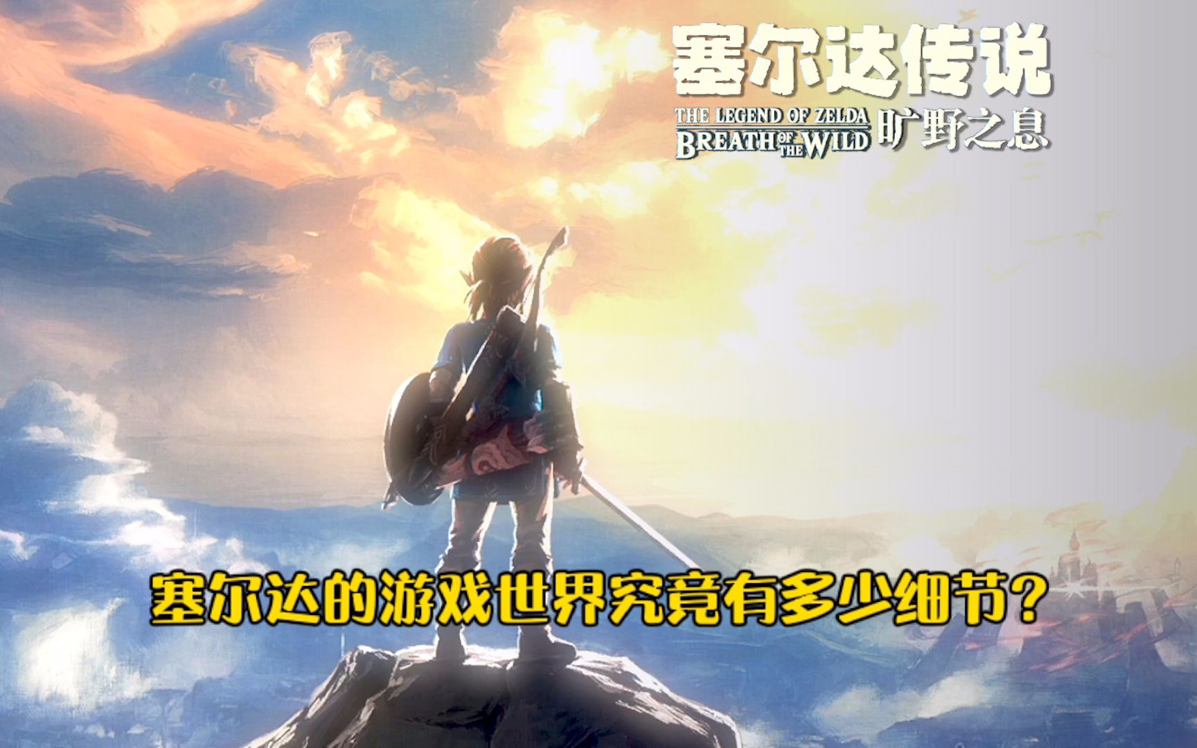 【塞尔达传说荒野之息】谁能回答我这款游戏究竟有多少细节?