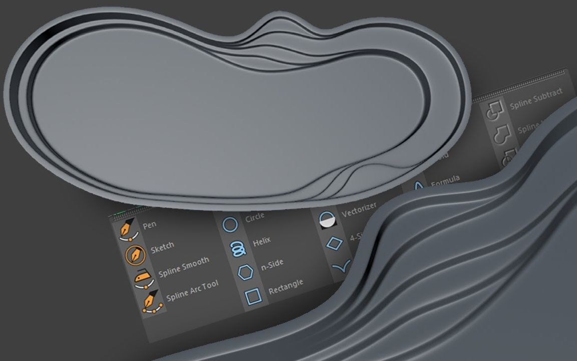 大神教你用C4D建模个性游泳池设计教程(中文字幕)