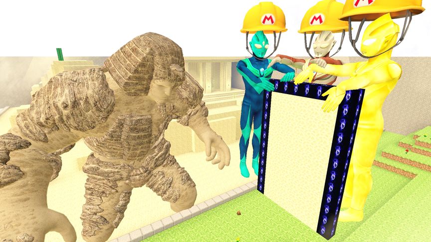   我的世界沙漠守护者能从奥特曼做的传送门回到家里吗