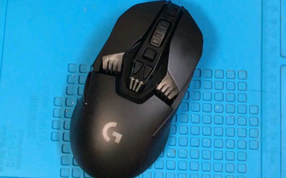 罗技g903hero拆解维修 更换左右按键凯华红点电竞微动 改善双击 不...