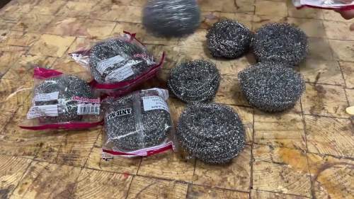 钢丝球也能这样玩,佩服的五体投地