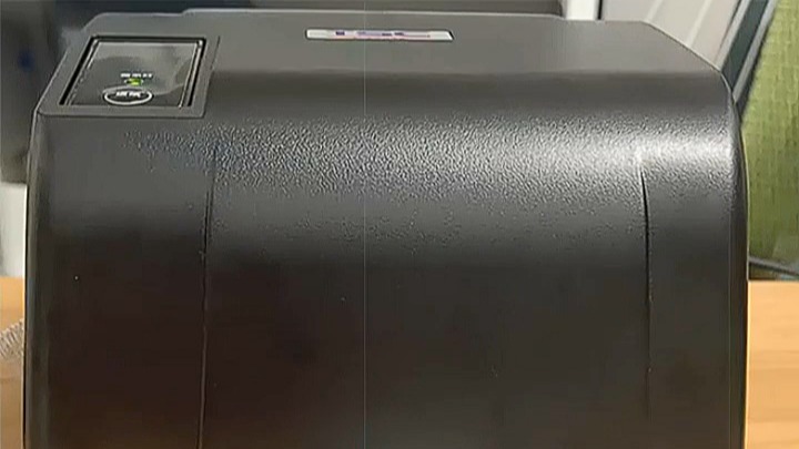 TSC4503E标签打印机打印效果