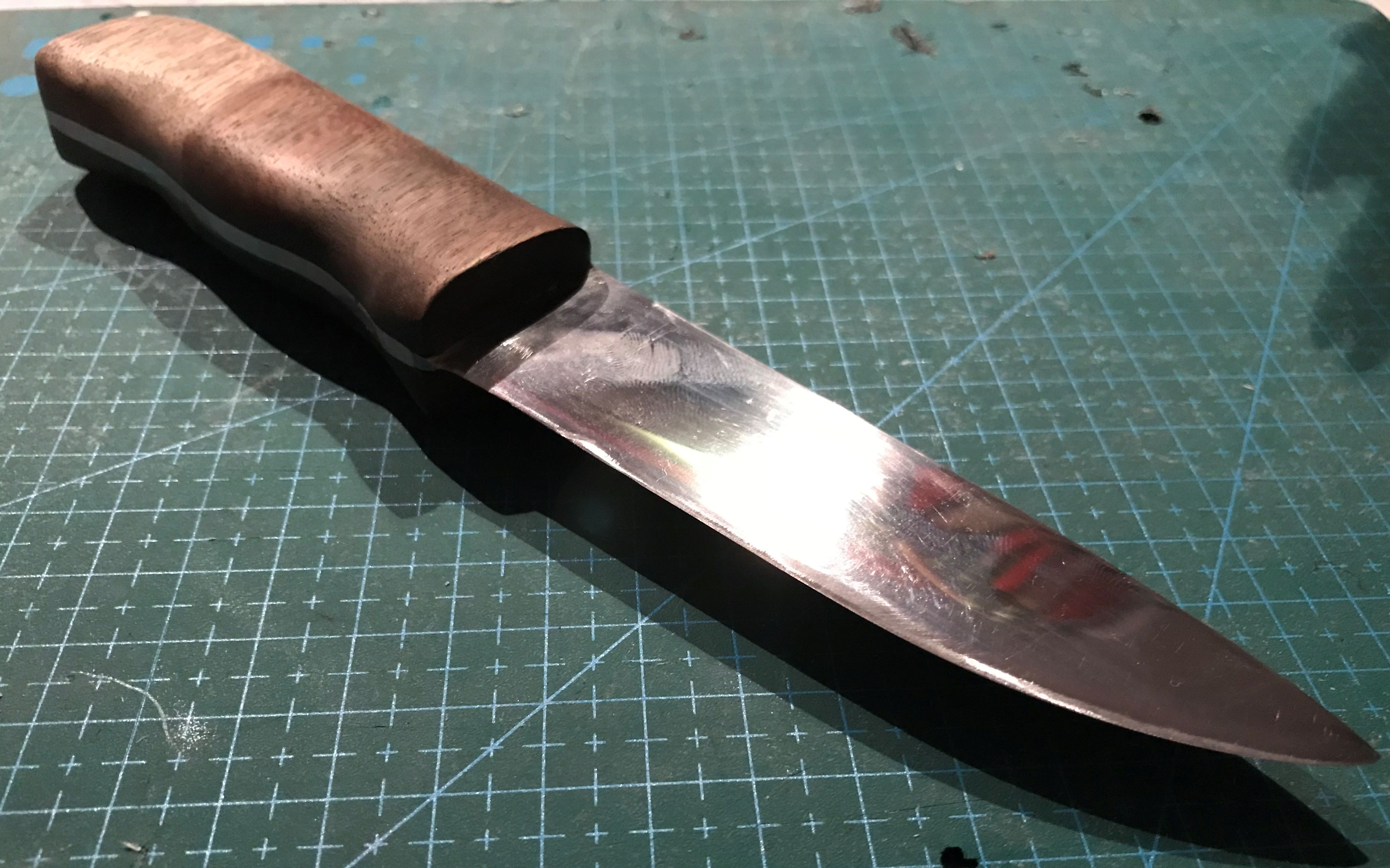 【DIY刀具】数十小时手工打造,精美小刀舒适的制作过程