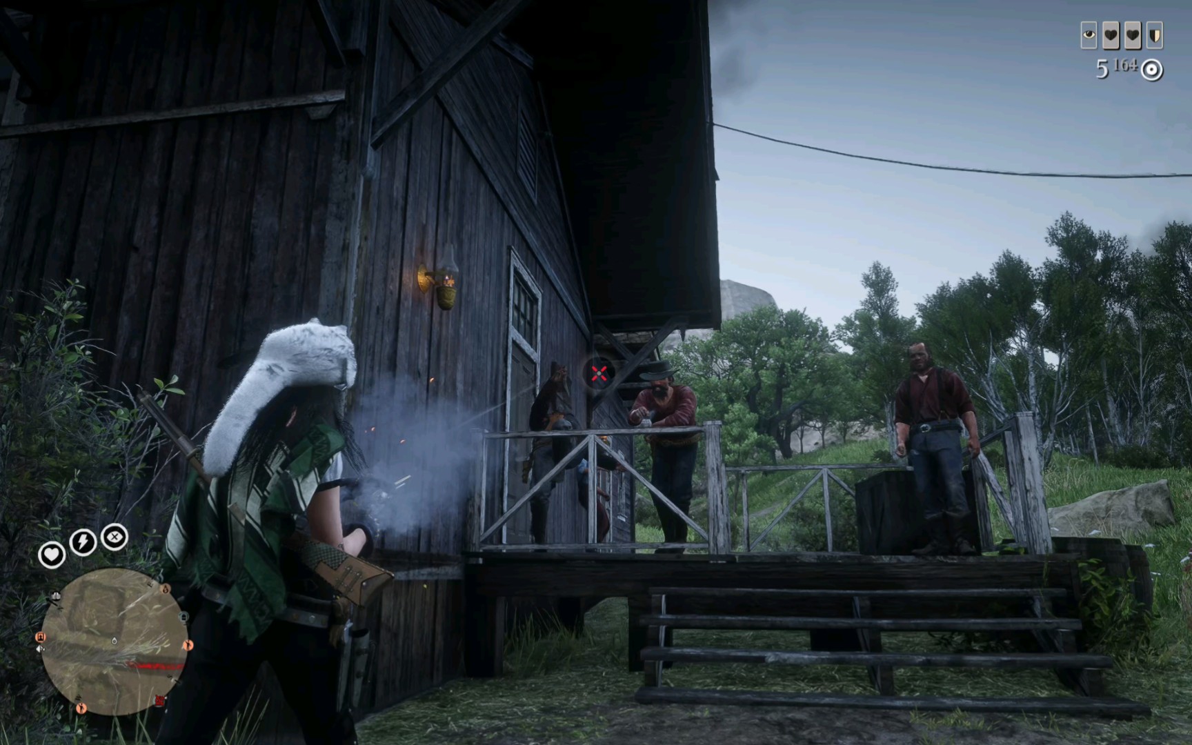 荒野大镖客2无死眼快速拔枪腰射