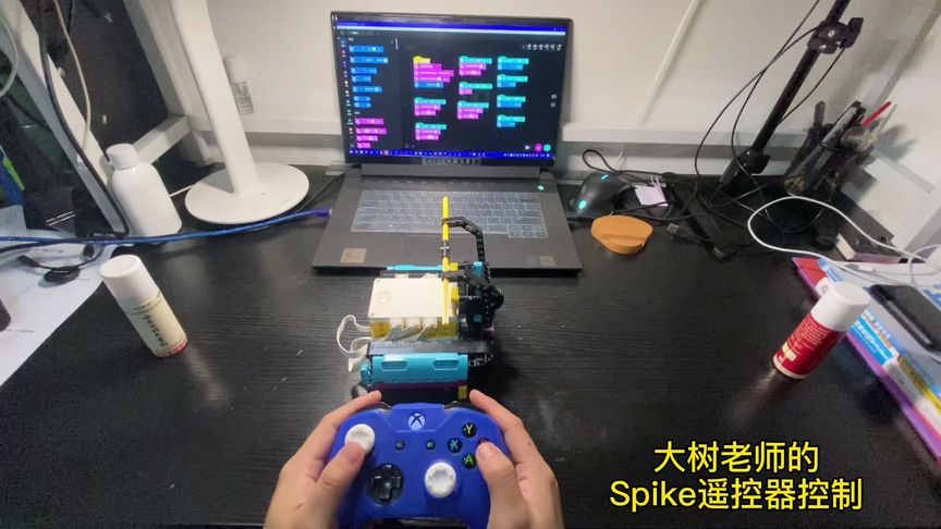 #少儿编程 #乐高ev3 遥控小车