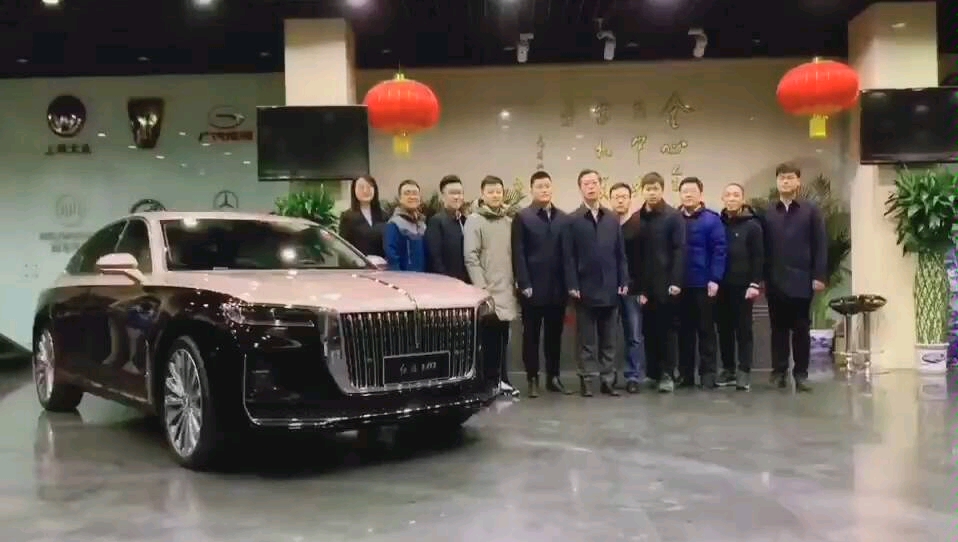 红旗H9,全网唯一实车启动视频