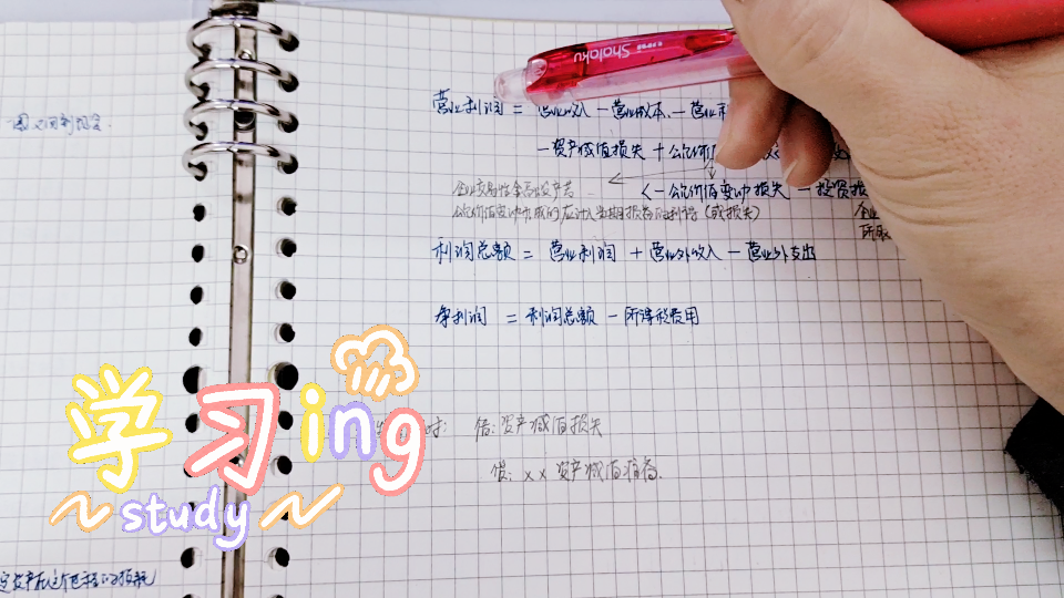 利润表中,认识区分营业利润、利润总额、净利润