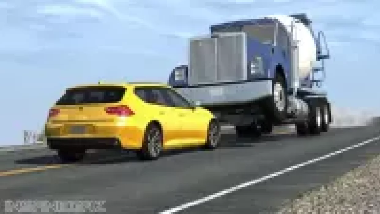 车祸模拟器: 大卡车 vs 小汽车
