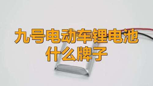 揭秘九号电动车锂电池品牌!选对电池续航翻倍
