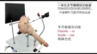 关节镜手术训练模拟器,半月板缝合训练,2种缝合方法