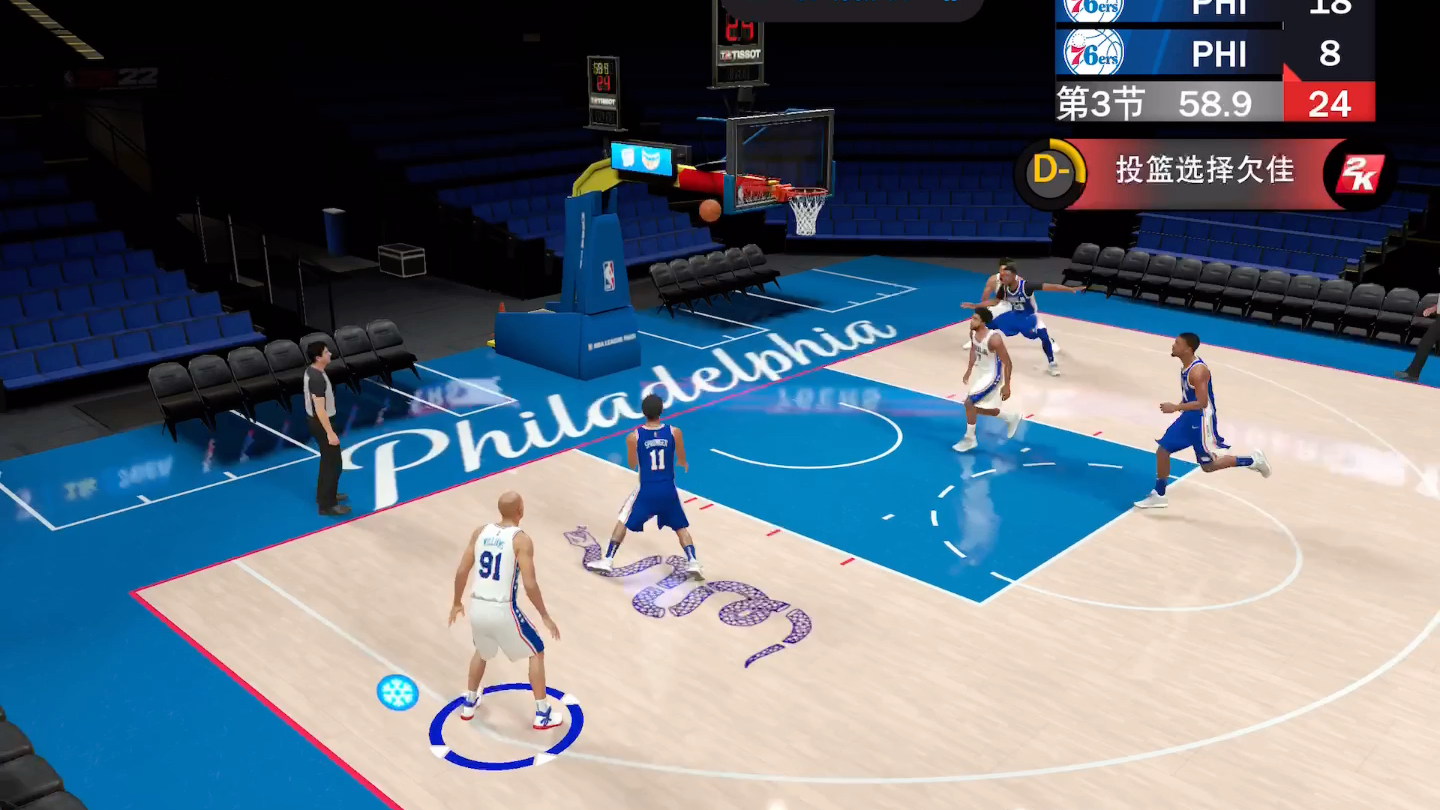 nba2k22手游加速百倍的比赛是啥样