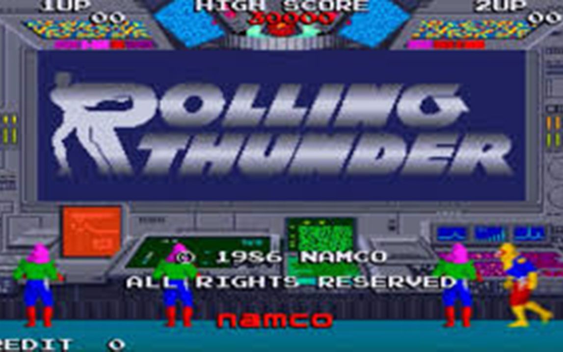 街机 雷霆任务(滚雷)Rolling Thunder 原声集