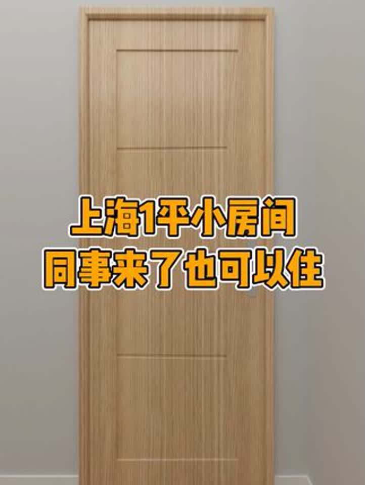 上海1平小房间,同事来了也可以住#装修设计案例 #小卧室设计 #户型改造