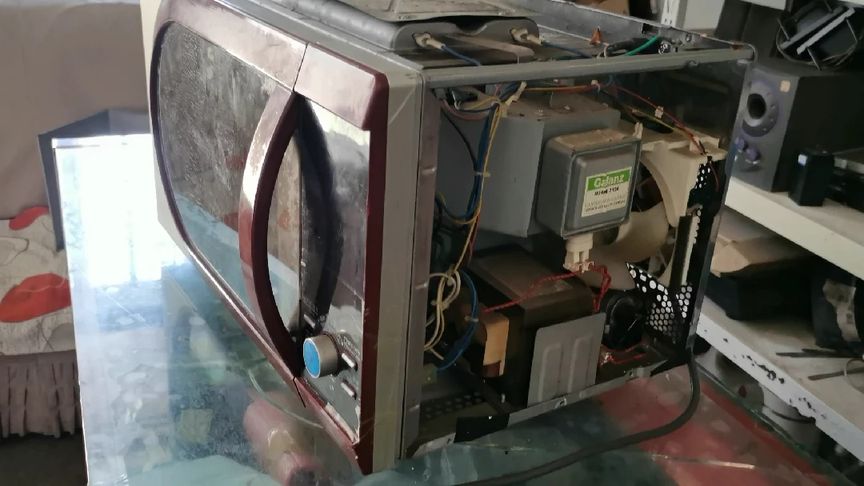 微波炉电容打火维修