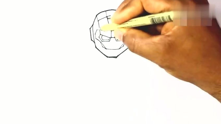 给孩子画个机器人简笔画 太有趣了