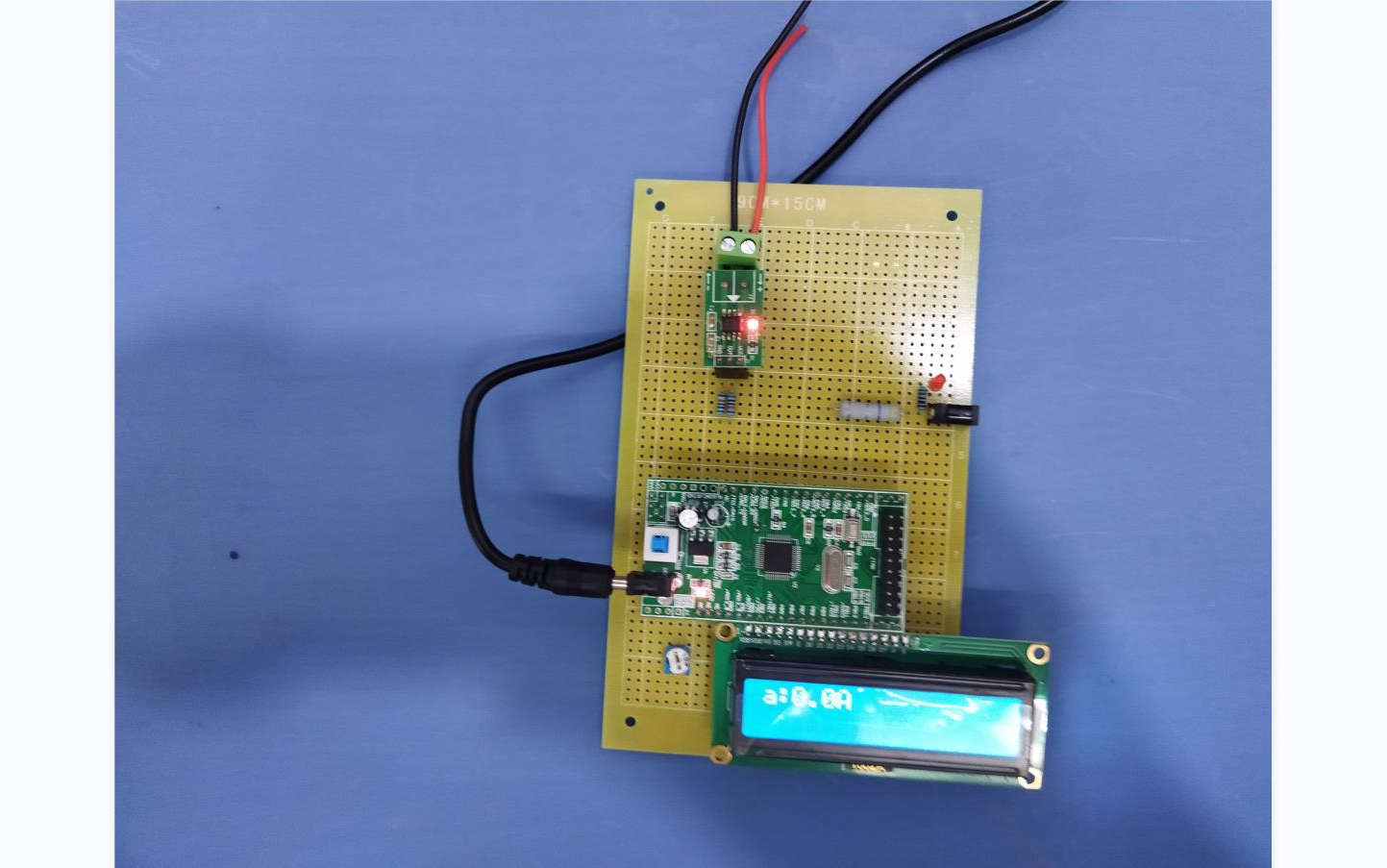 基于STM32单片机的直流电流检测仪表系统设计ACS712电流检测传感...