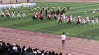 我们学校的运动会,开幕式舞蹈太精彩了,黑衣服校草就是厉害!