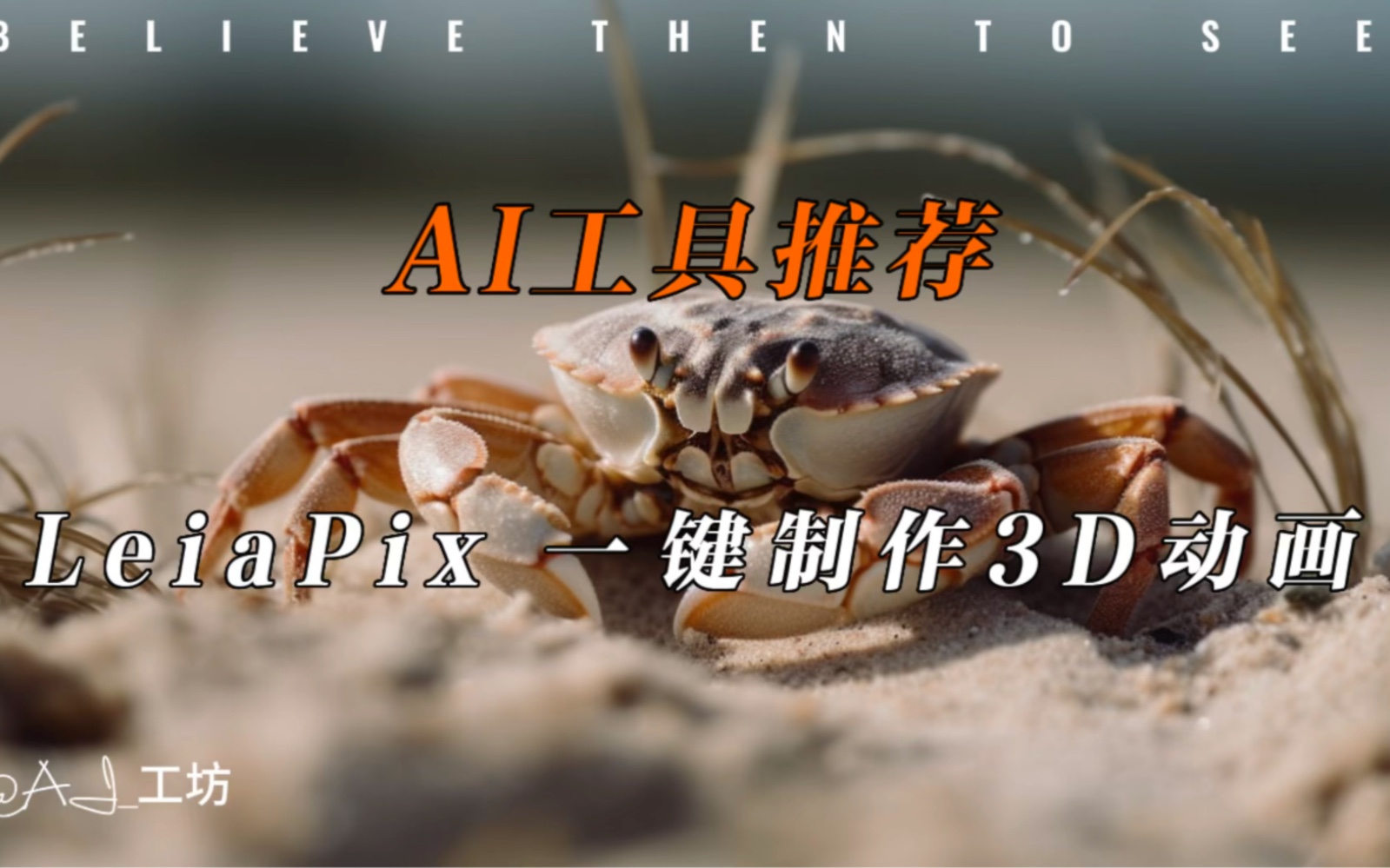 「LeiaPix」:一分钟让你快速制作3D动画视频