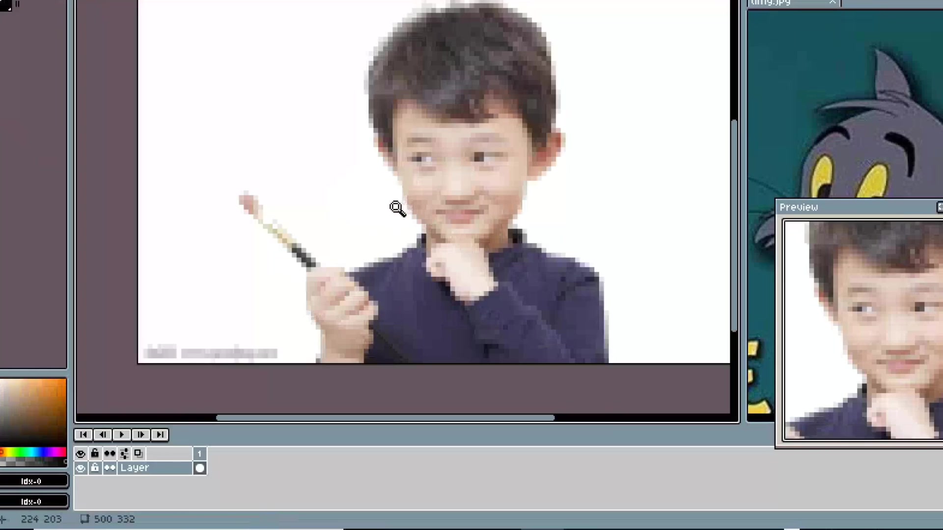 超酷!像素画转换工具演示,0基础新手必备像素画创作工具