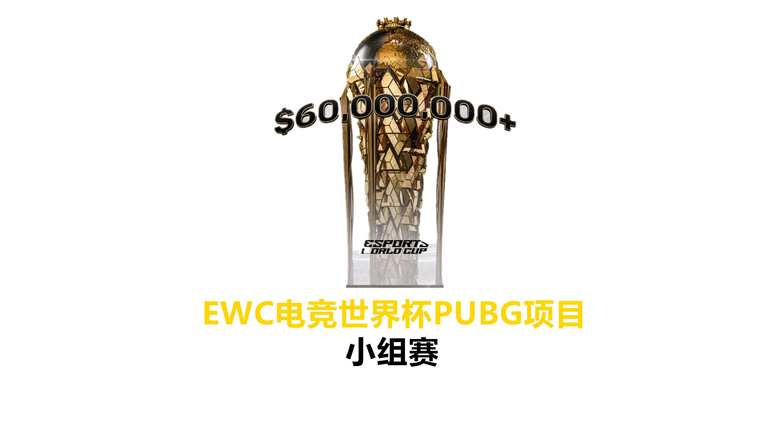 【绝地求生/PUBG】2024EWC世界杯小组赛第三天AC组(中英双流)