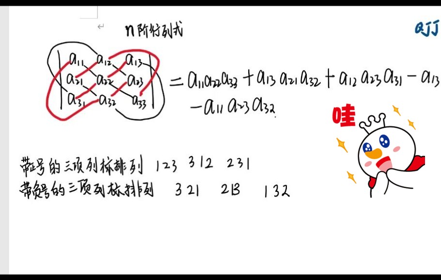 n阶行列式的定义