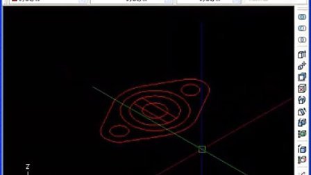 CAD立体图练习题8-立体法兰的绘制