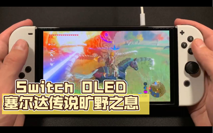 【Switch OLED】《塞尔达传说旷野之息》骑马的汉子