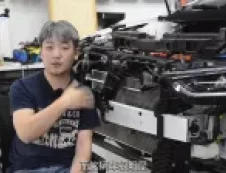 比亚迪秦Pro前后防撞梁拆解,看看其品质如何?