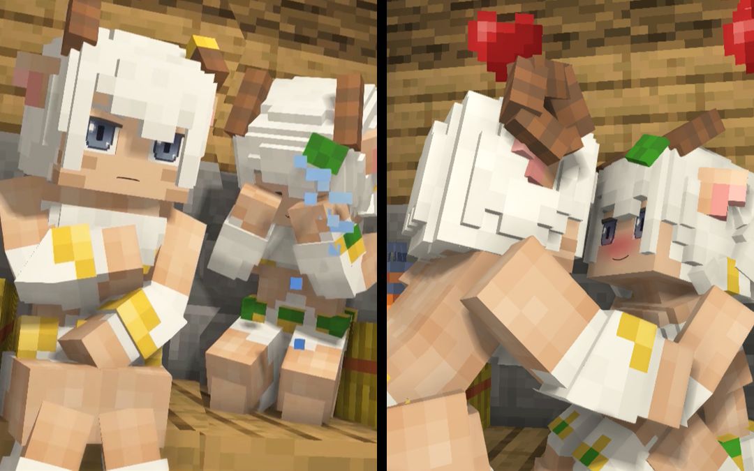 剪完羊毛还不够怎么办?繁殖!【MC动画】动物娘来袭,羊篇