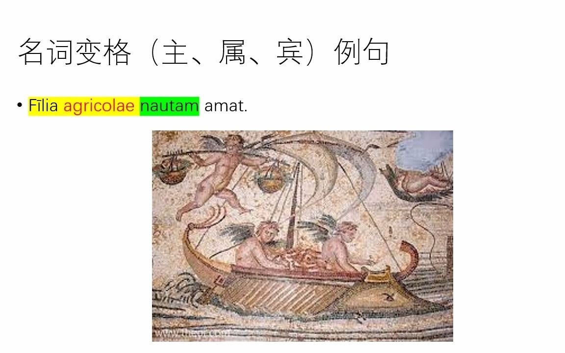 简易拉丁语教程(共14课)