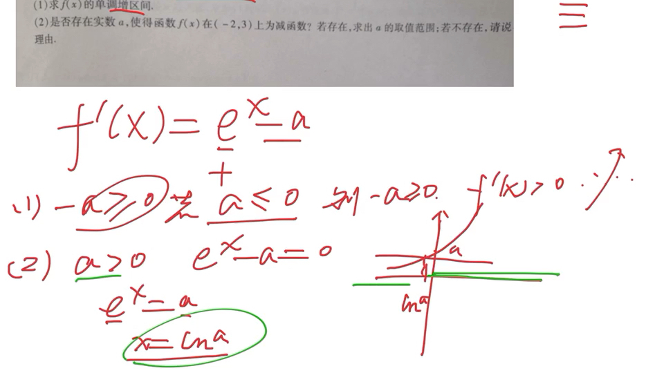 导数在研究函数中的应用复习
